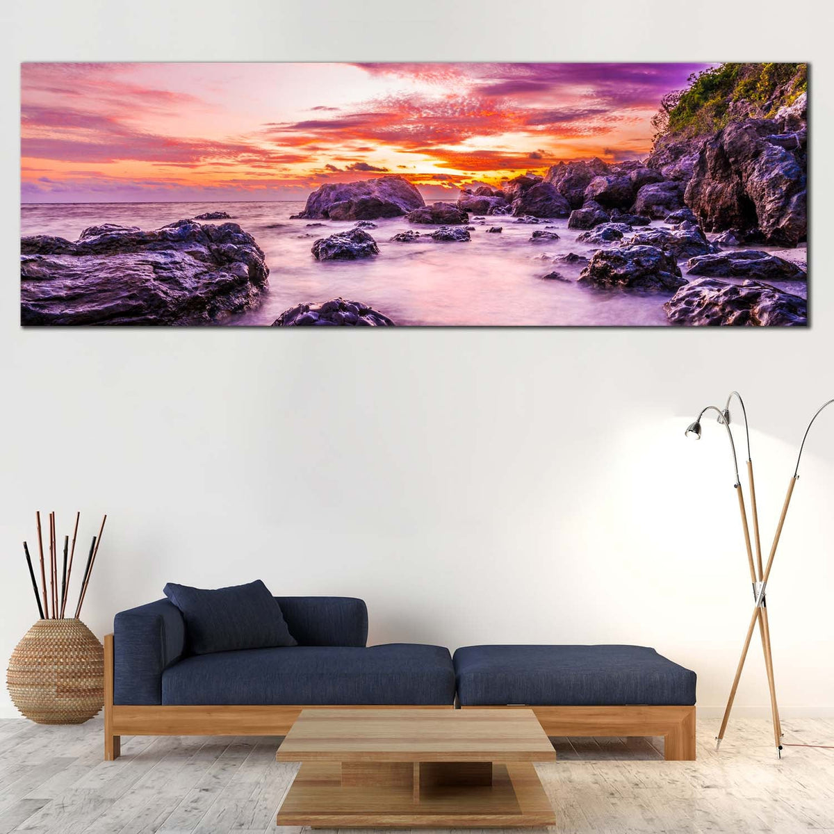 Fiji Ocean Wall Art, Tokoriki Island and Matamanoa Beach Panoramic ...